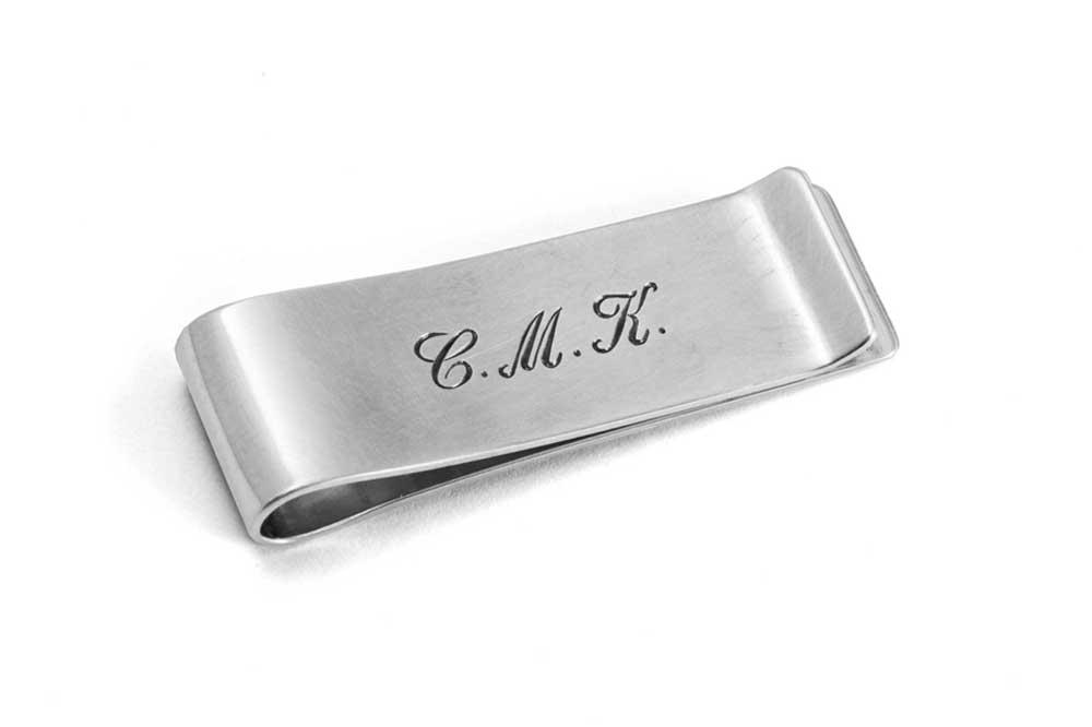 #176 - Hand-engraved Clip - The Best is yet to come– 877 Workshop