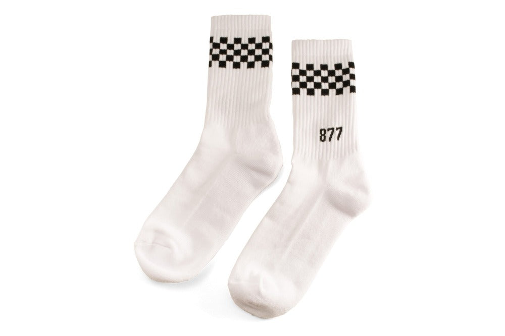 #165 - Men's Checkered Socks black– 877 Workshop